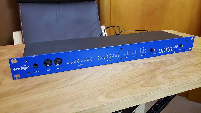 Emagic Unitor8 MkII (USB) ~1999 - Intensely Blue | Reverb