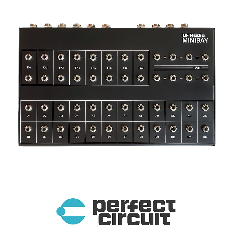 DF Audio Minibay v2 40-Point Desktop Patchbay [DEMO] | Reverb