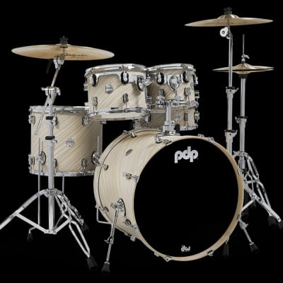 PDP Concept Maple 10/12/16/22" Drum Kit Set in Twisted Ivory | Reverb