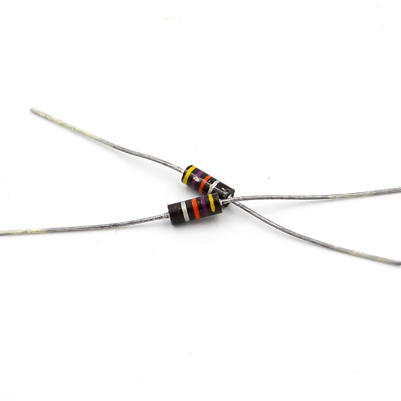 20pcs 47K Carbon Composition Allen Bradley NOS Resistors | Reverb UK