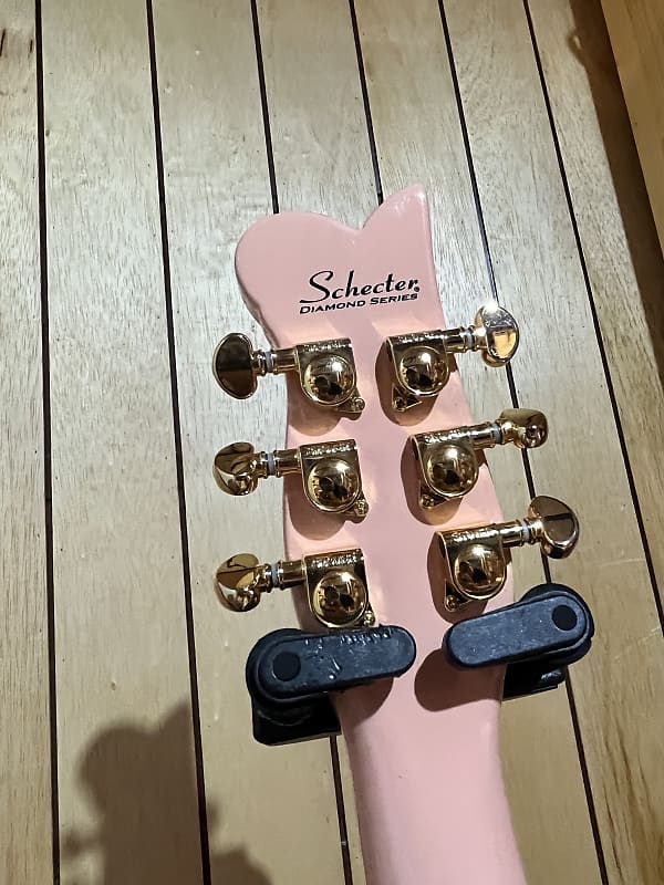 Schecter Diamond Series Prince Cloud Guitar Pink ! | Reverb UK