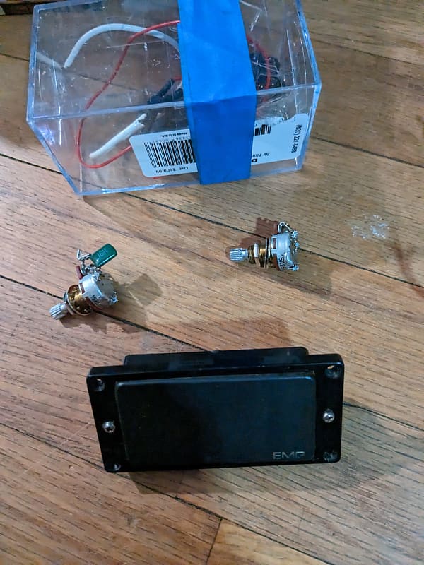 EMG 81/s1 single coil 2000s - Black | Reverb