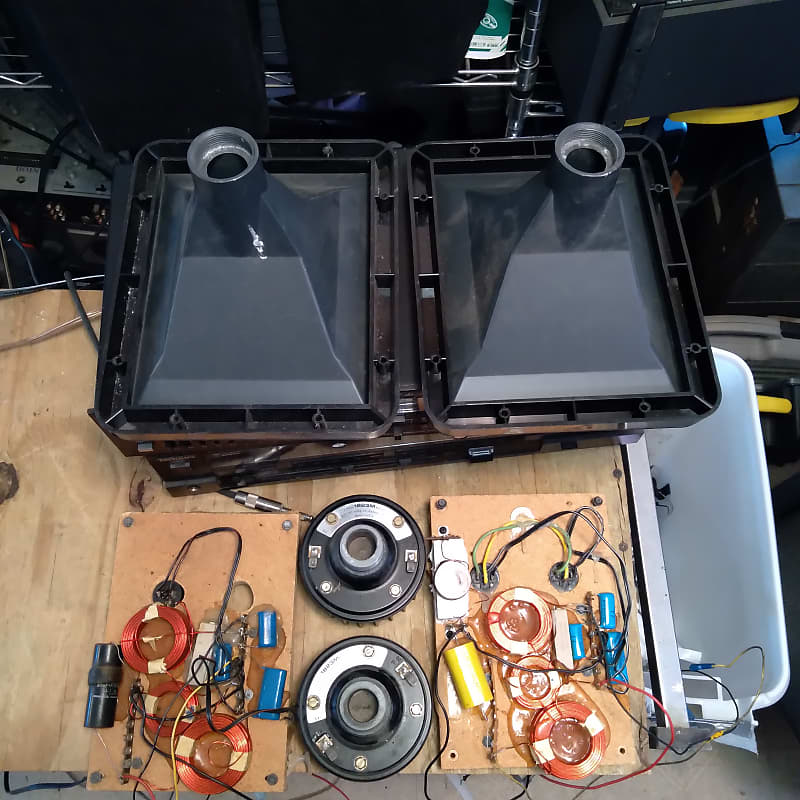 Electro Voice Parts 2 1823 drivers 8Ohms 2 Xovers, 2 horns | Reverb