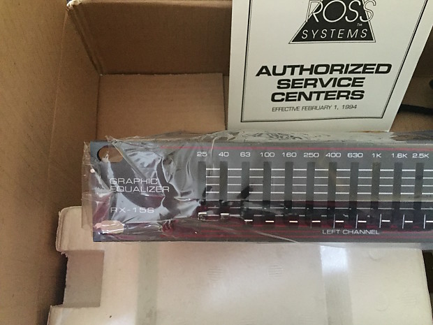 Ross System RX-15S Graphic Equalizer | Reverb