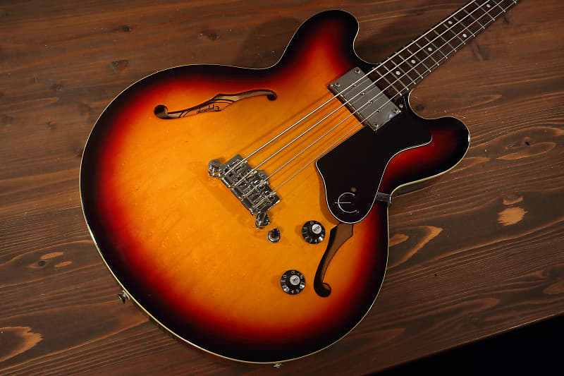 1997 Epiphone Rivoli Sunburst | Reverb