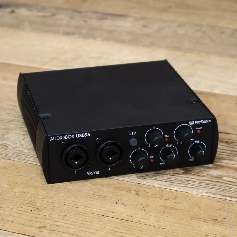 PreSonus AudioBox USB 96 Black Audio Interface | Reverb