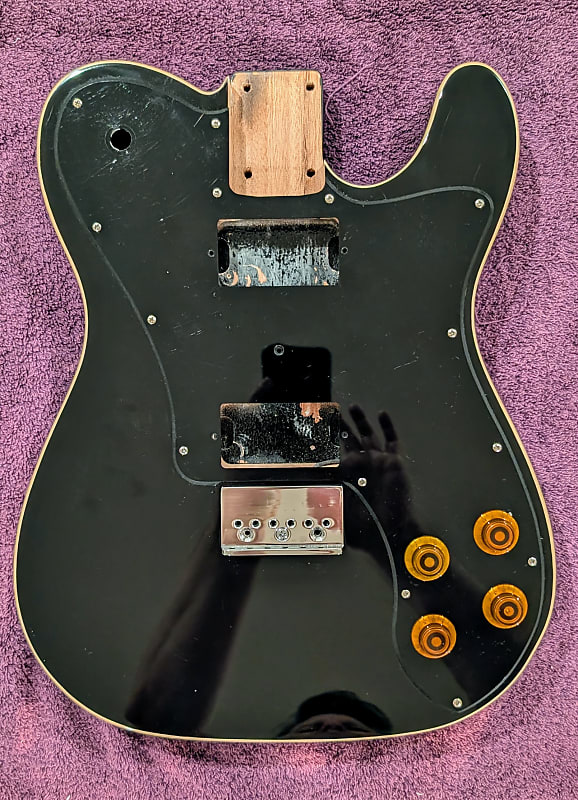 T-Style Deluxe Body 2017 - Piano Black | Reverb