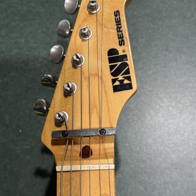 1984 ESP Hybrid I - Fiesta Red - MIJ | Reverb