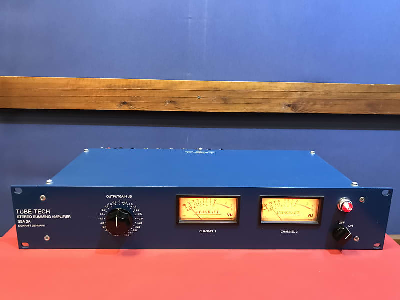 Tube-Tech SSA 2A Stereo Summing Amplifier 2012 - Azul | Reverb