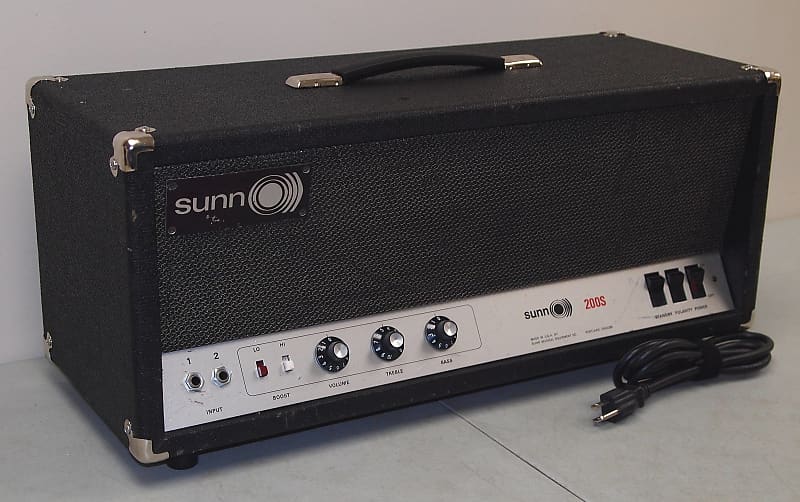 Nice! Refurbished! Vintage Sunn 200s TUBE AMPLIFIER Guitar | Reverb