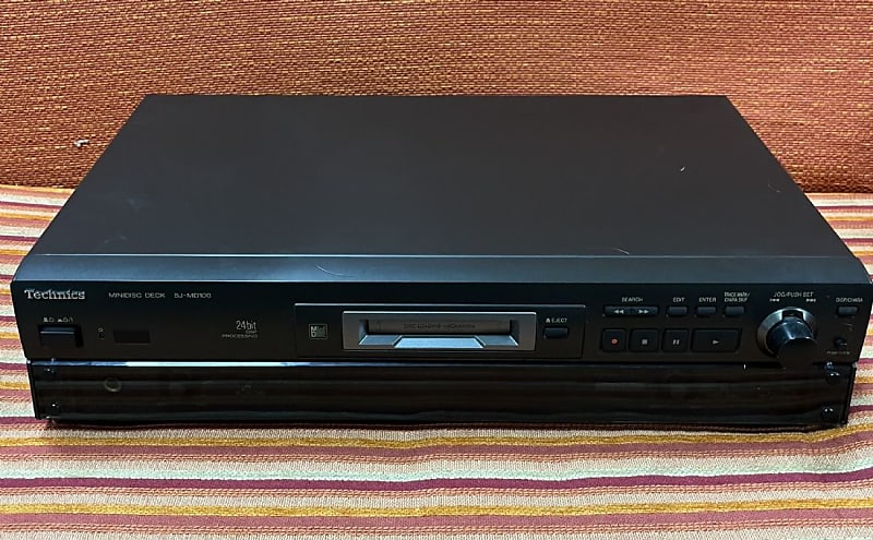 Technics SJ-MD100 Mini disc player and recorder | Reverb