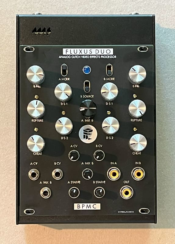 BPMC Fluxus Duo Duo Analog Glitch Art Video FX Processor | Reverb