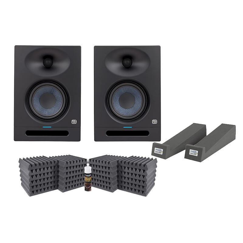 Presonus Eris Studio 5 Studio Monitors and Pluto-1 Room Kit | Reverb