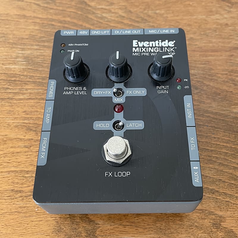 Eventide Mixing Link Pre Amp Pedal with FX Loop | Reverb