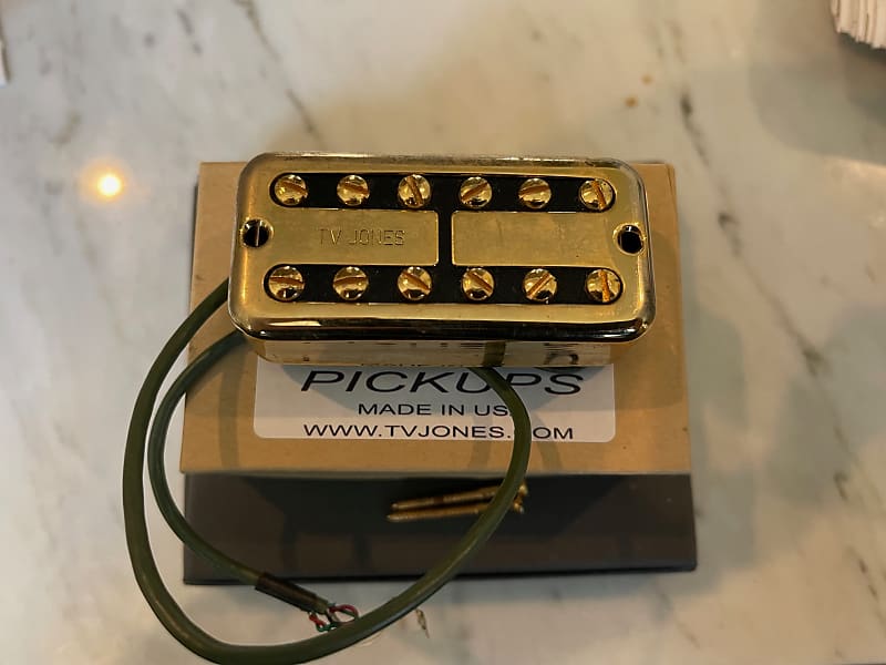 TV Jones TV Classic Plus Bridge - Gold | Reverb