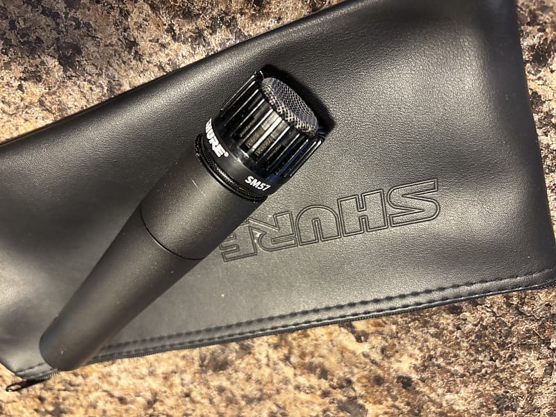 Shure SM57 Cardioid Dynamic Microphone 1984 - Present - Black | Reverb