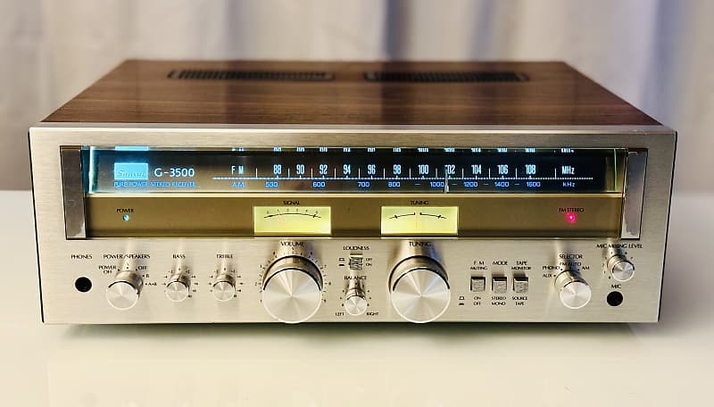 Vintage Sansui ⭐ G-3500 AM/FM Stereo Receiver - Serviced + | Reverb