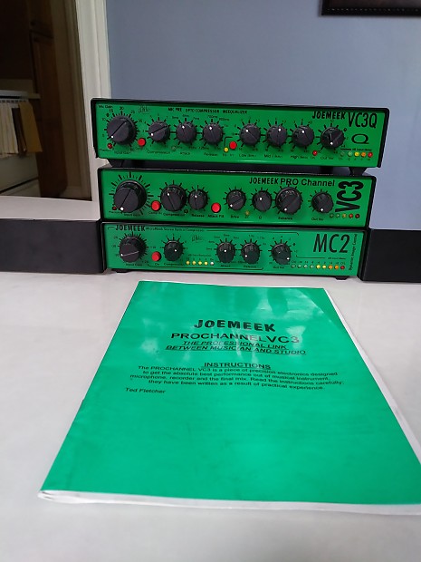Joe Meek Vintage Bundle! VC3Q, VC3, and MC2-Two Channel | Reverb