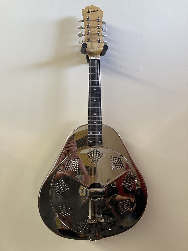 Johnson Resonator Mandolin | Reverb