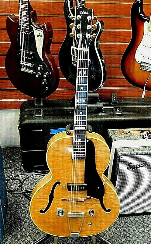 Vega Electrovox Archtop Electric Guitar Vintage 1940's! | Reverb