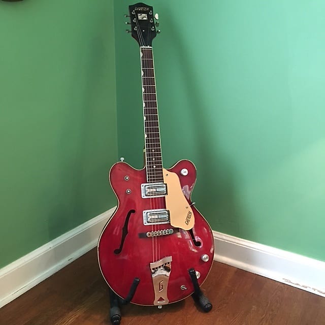 Gretsch 3156 Streamliner 1968 Red | Reverb