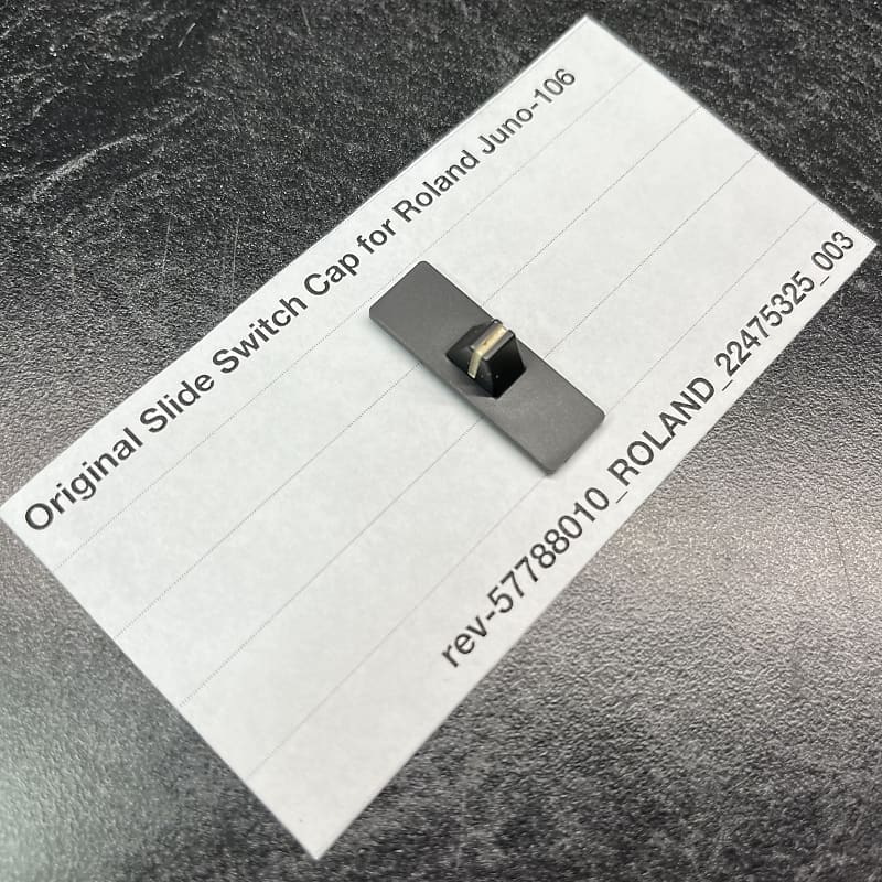 Original Slide Switch Cap for Roland Juno-106 | Reverb