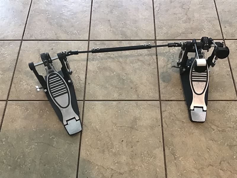 Double Bass Drum Pedal Double Chain Drive Heavy Duty | Reverb
