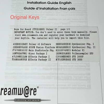 Sonic Core / Creamware Pulsar 2 and Pulsar 1 with Modular IV, | Reverb