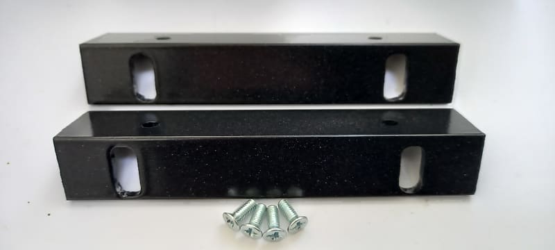 Rack ears to fit Oberheim Matrix 6r rack with mounting screws | Reverb