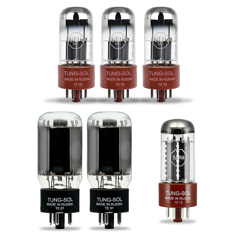 Tung-Sol Tube Upgrade Kit For Ampeg B-15 Amps w/ 6L6GCSTR | Reverb