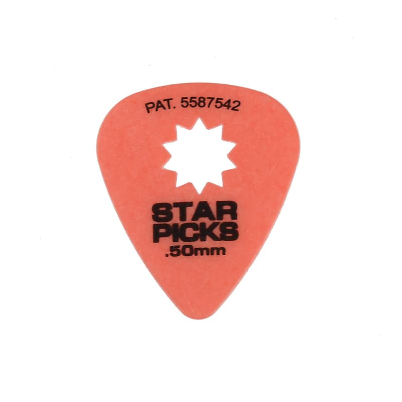 Star Picks Original Red 0.50mm (12) | Reverb
