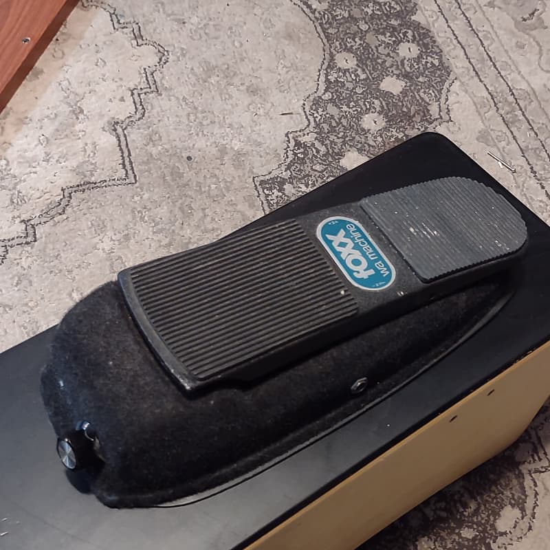 Foxx Wah Machine 1970s - Black | Reverb