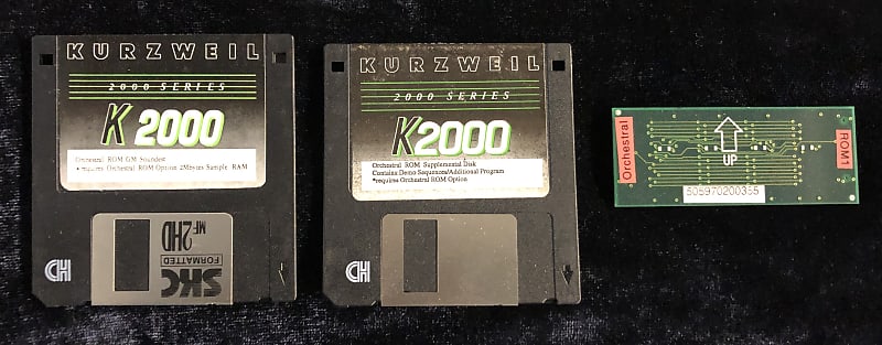 Kurzweil Orchestral ROM (ROM1) SoundBlock for K2000, K2500, | Reverb