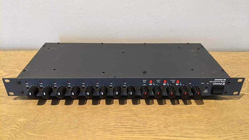 Biamp Advantage One 8 Channel Microphone Mixer / LOOK | Reverb