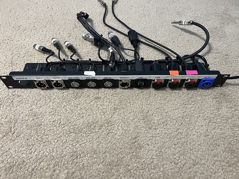 BTPA Custom Patch Bay - Rack mount 2010s - From Bring me The | Reverb