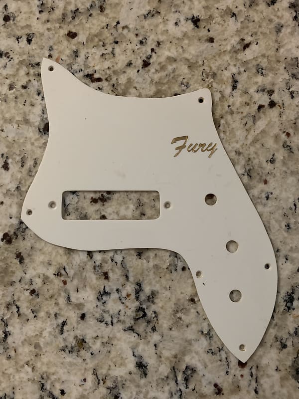 Alamo Fury Pickguard 60’s White | Reverb
