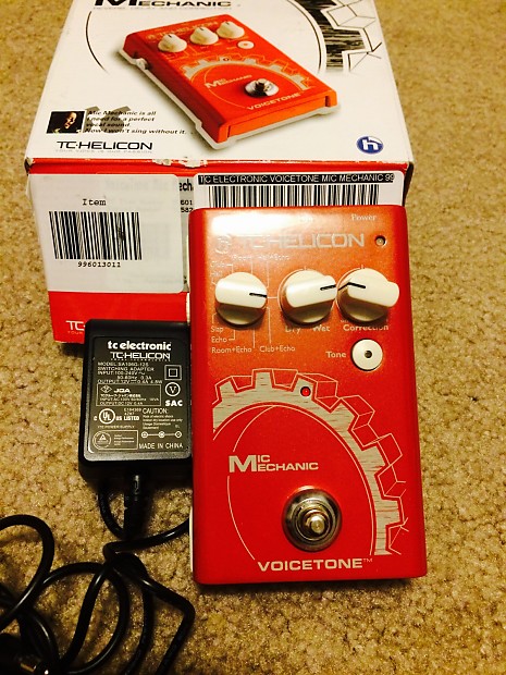 TC Helicon Mic Mechanic Red | Reverb