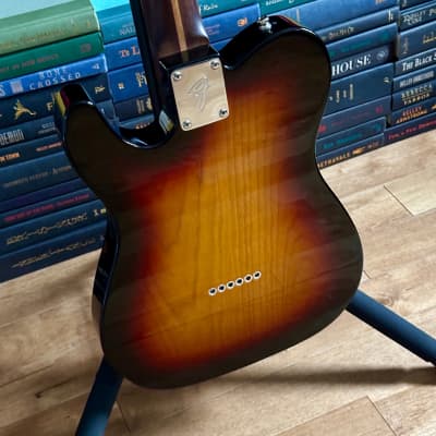 Warmoth Custom Built Telecaster, 3 Tone Sunburst | Reverb