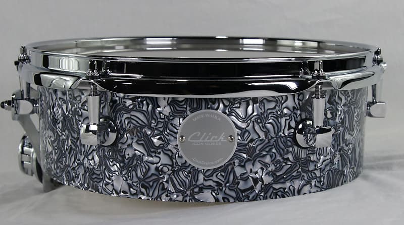 Click Custom 6ply Vintage Mahogany/Poplar 4x12 Pancake Tom | Reverb