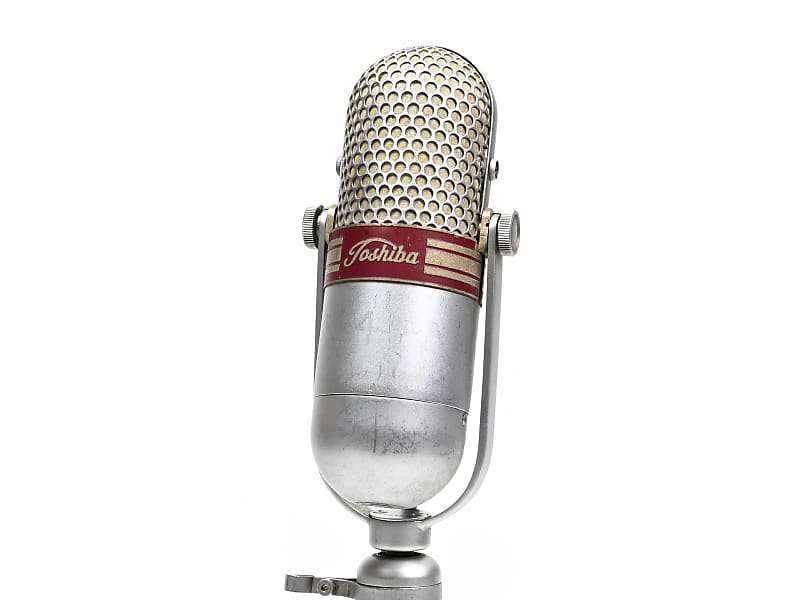 TOSHIBA Type G Vintage Ribbon Microphone #9255 | Reverb