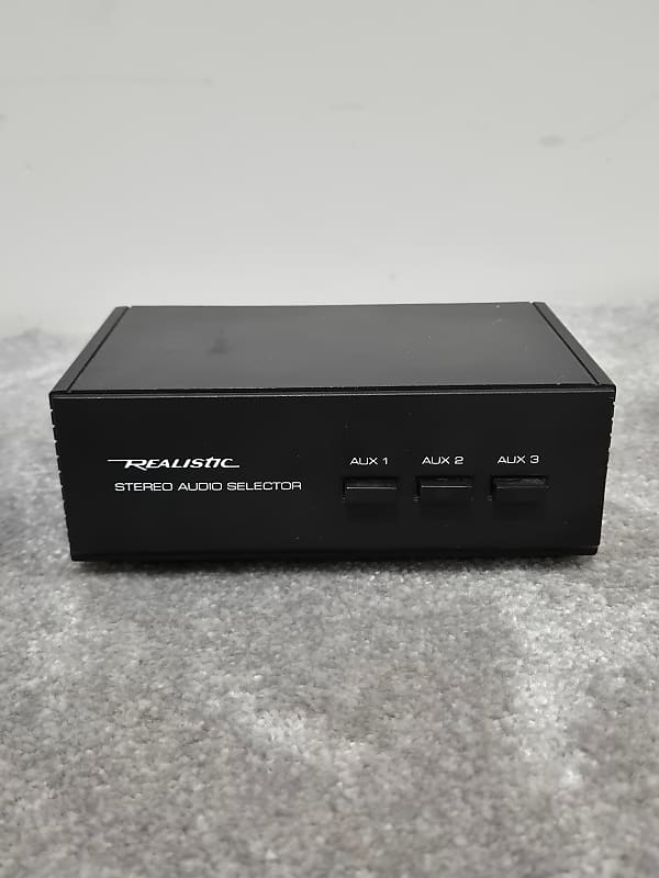 Realistic Stereo Audio Selector - Digital-to-Analog | Reverb Australia