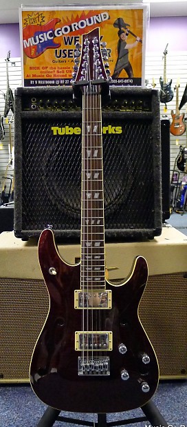 Schecter C/SH-12 12-STRING Electric! Unique guitar, semi | Reverb