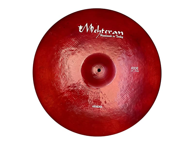 Mehteran Cymbals Armony Red 20" Crash Ride | Reverb