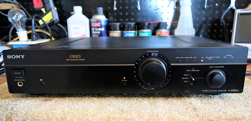 Sony TA-E90ES Preamp Very Clean! | Reverb