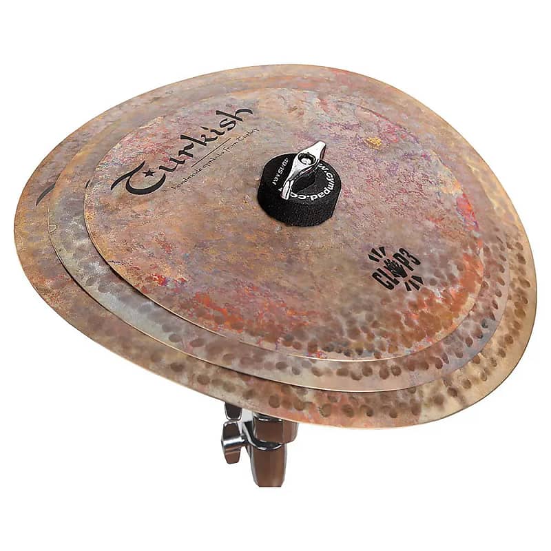 Turkish Clap 3 Mini Cymbal Stack Raw | Reverb