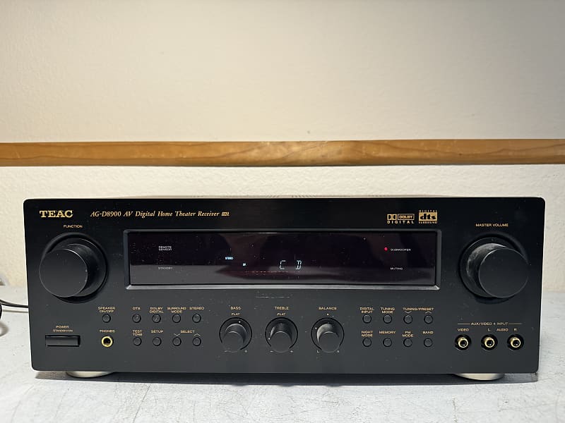 Teac AG-D8900 Receiver HiFi Stereo 5.1 Channel Vintage Phono | Reverb
