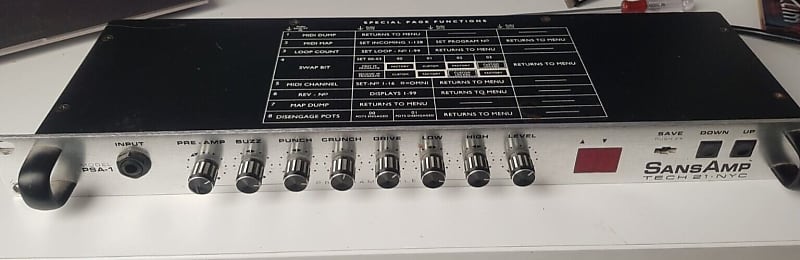 SansAmp Teach 21 NYC PSA-1 Analog Preamp | Reverb