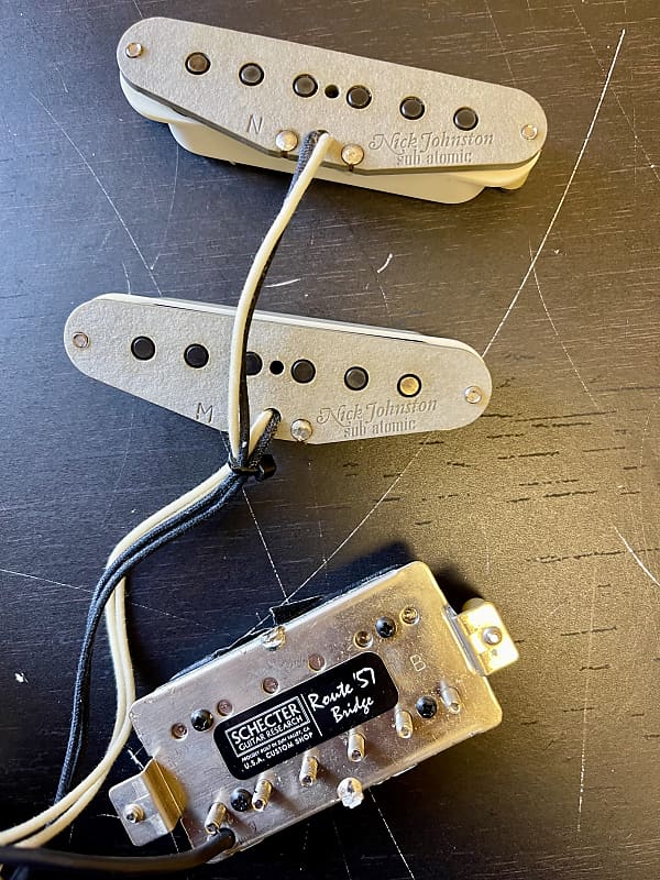 Schecter Nick Johnston Sub Atomic Pickups | Reverb