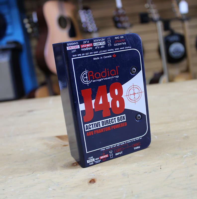 Radial Engineering J48 Active DI (Direct Injection) Box | Reverb