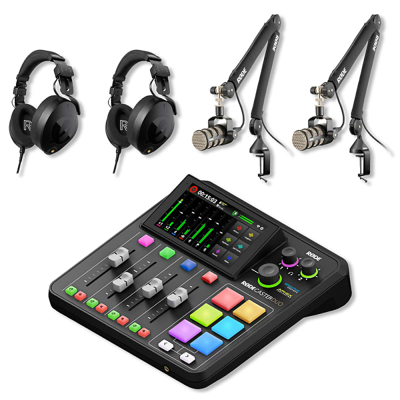 RODE RODECaster Duo Integrated Audio Production Studio with | Reverb